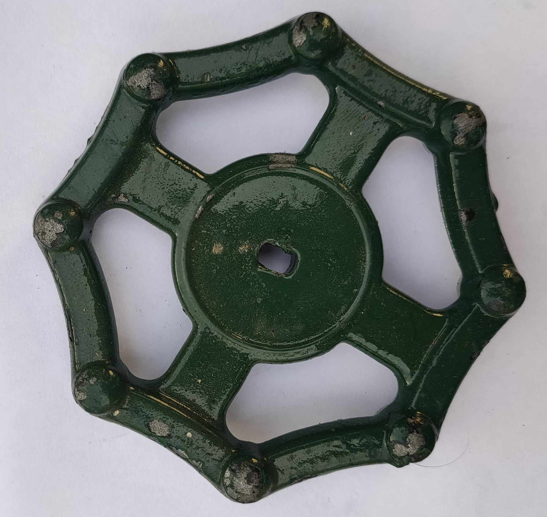 Handwheel #5AB 90mm Diameter 4.6mmx7.3mm "D" Insert Zincalum – Braemar ...